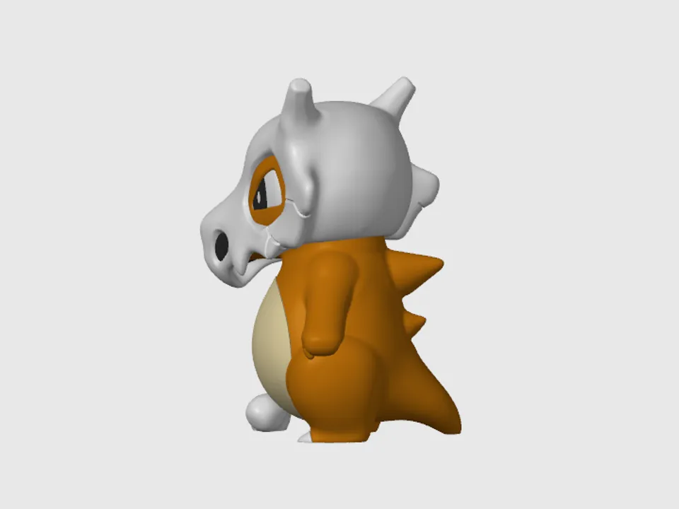 Cubone Multicolor by entroisdimensions_figurine MakerWorld: Download ...
