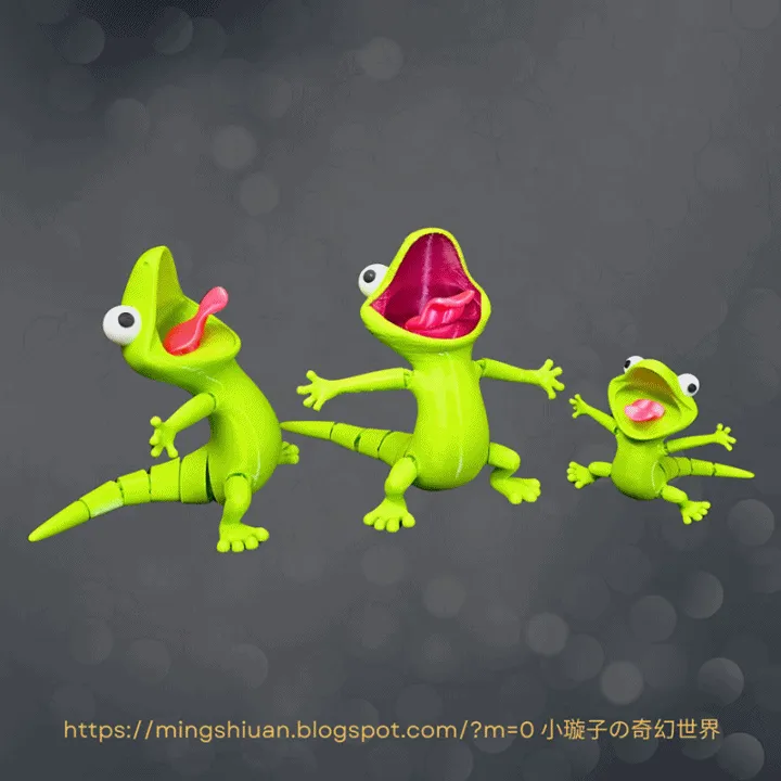 Articulated Screaming Lizard Tom Magnet - Free 3D Print Model - MakerWorld