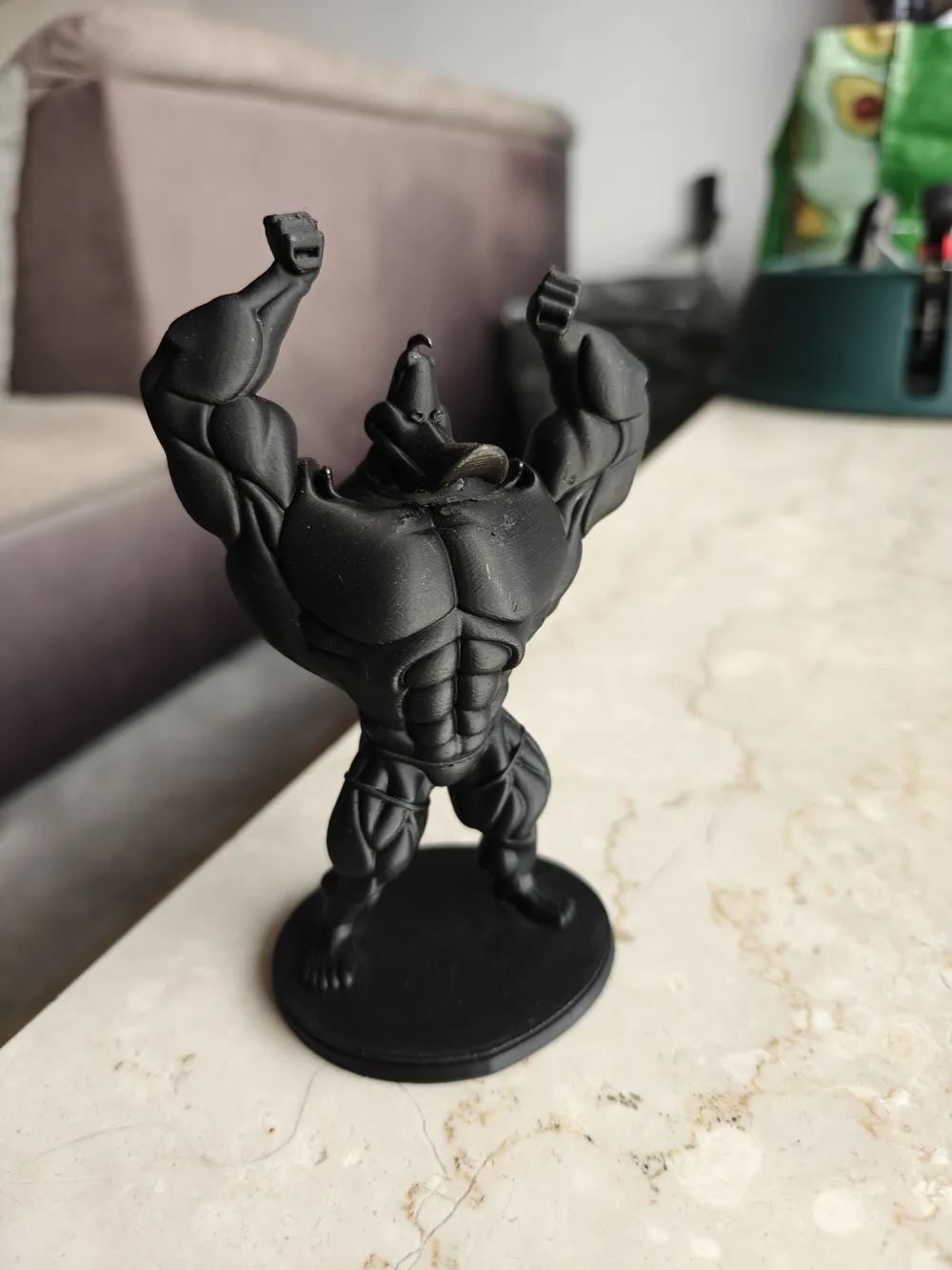 Muscle duck - Free 3D Print Model - MakerWorld