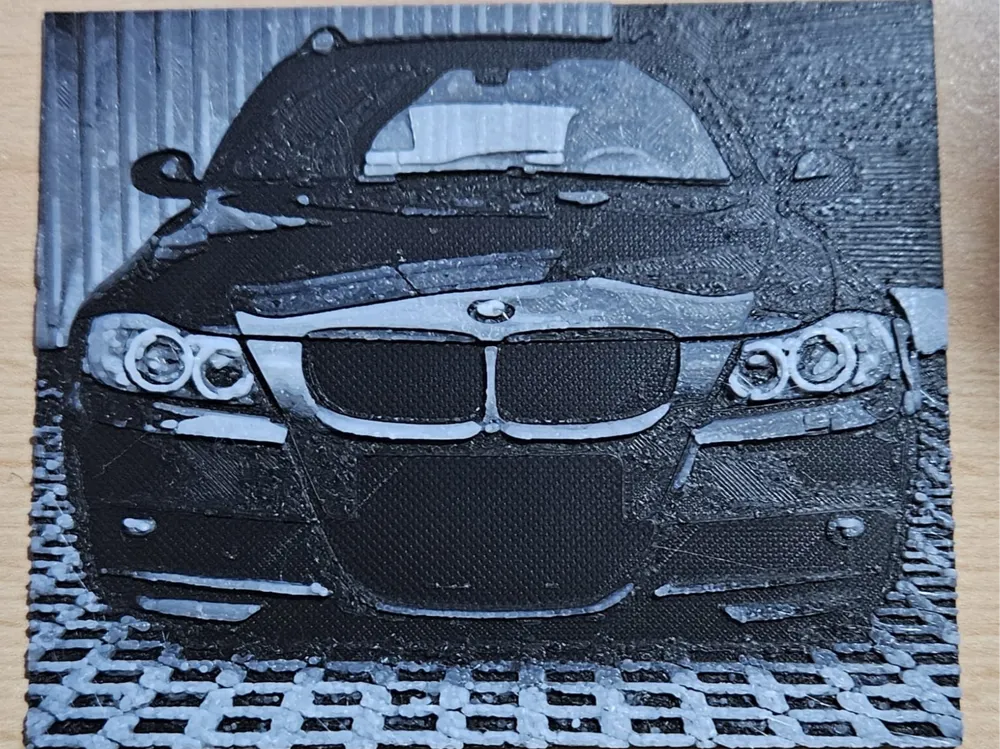 BMW e91 Hueforge by Stefan - MakerWorld