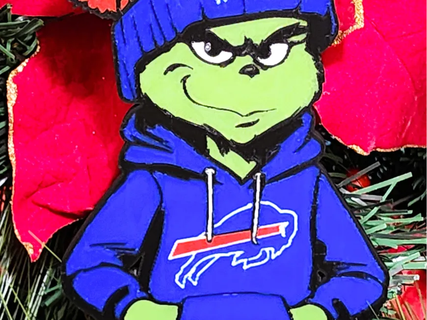 Grinch Bills Ornament by Ray - MakerWorld