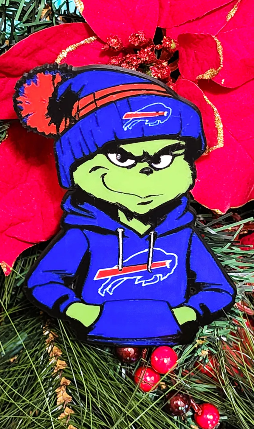 Grinch Bills Ornament by Ray - MakerWorld