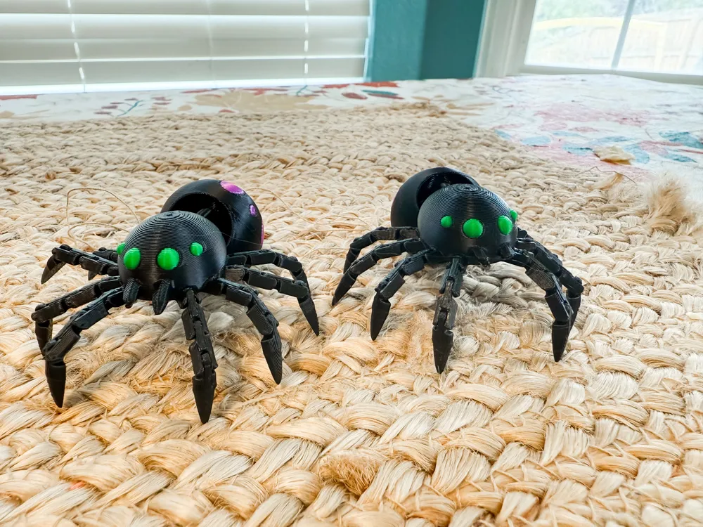 Flexi Spider - Free 3D Print Model - MakerWorld