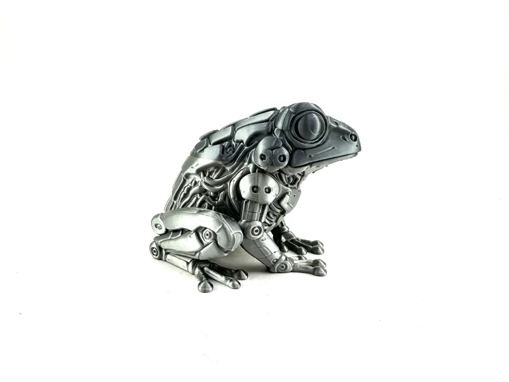 RoboFrog! The cute mechanical frog companion by ChainsawGraphics ...