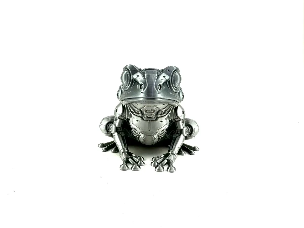 RoboFrog! The cute mechanical frog companion by ChainsawGraphics ...