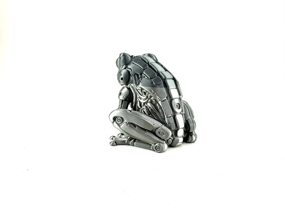 RoboFrog! The cute mechanical frog companion by ChainsawGraphics ...