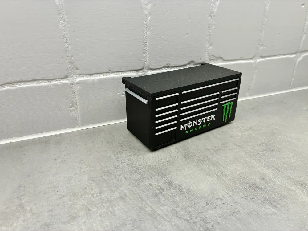 Monster Inspired fan art Desk work toolbox by Mrtk1970 MakerWorld ...