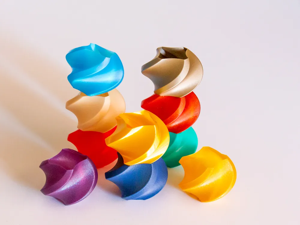 Bambu Lab stackable filament display Remixed by Officina23 - MakerWorld