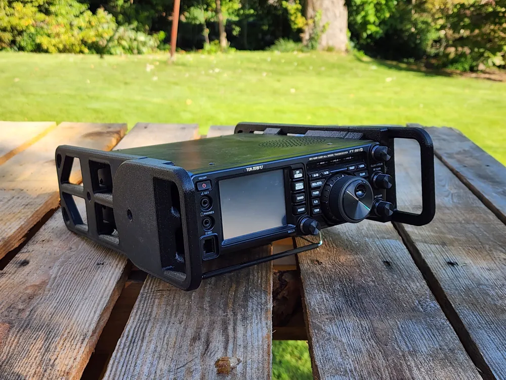 Yaesu FT-991A Protective Side Rail and Handle by jason.connelly ...
