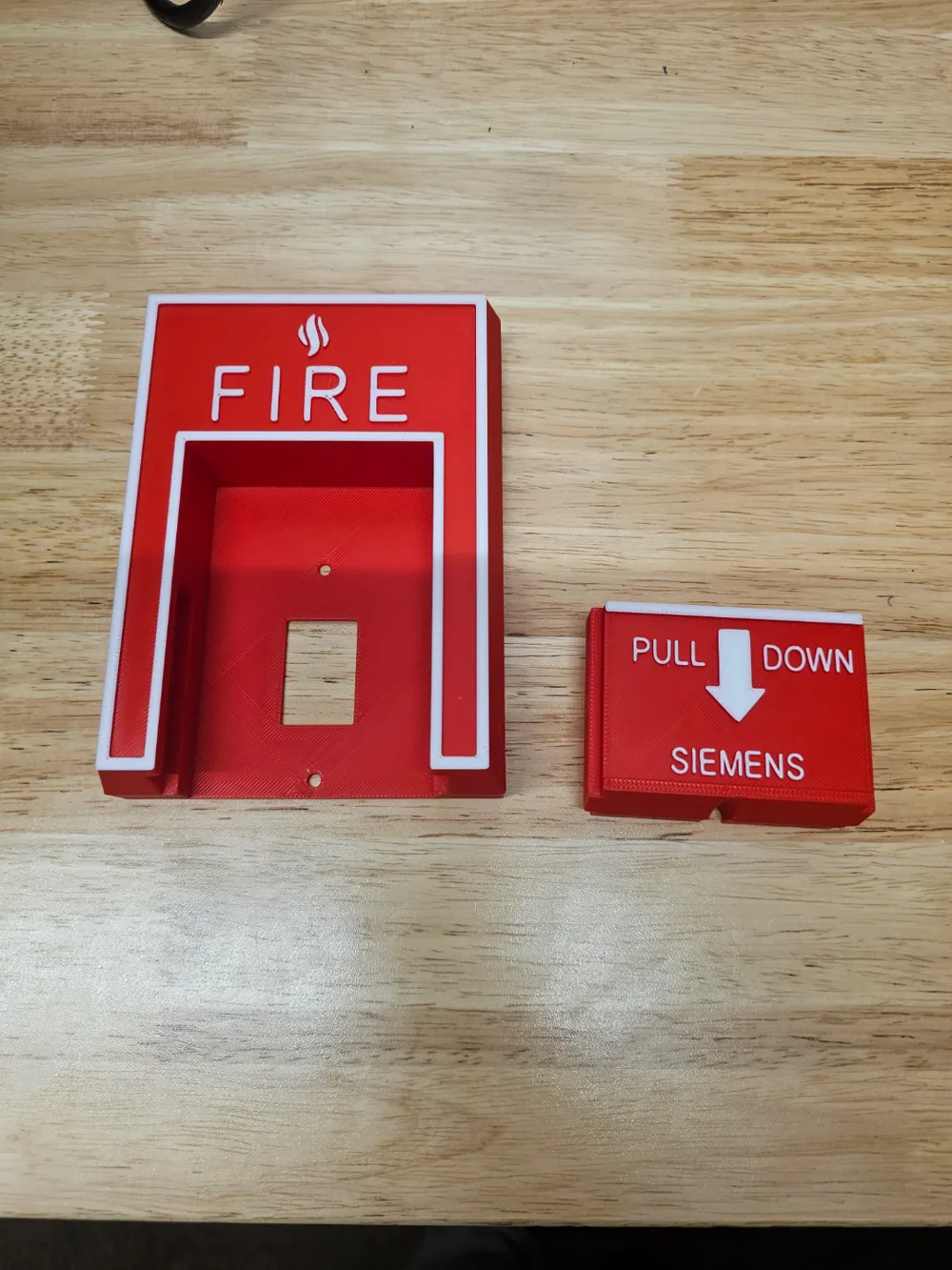 Fire alarm Light switch cover screw on Remixed by Spoonsmcgee ...