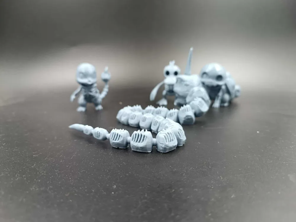Onyx Skeleton Pokemon Kawaii - Anime -Toy - Free 3D Print Model ...