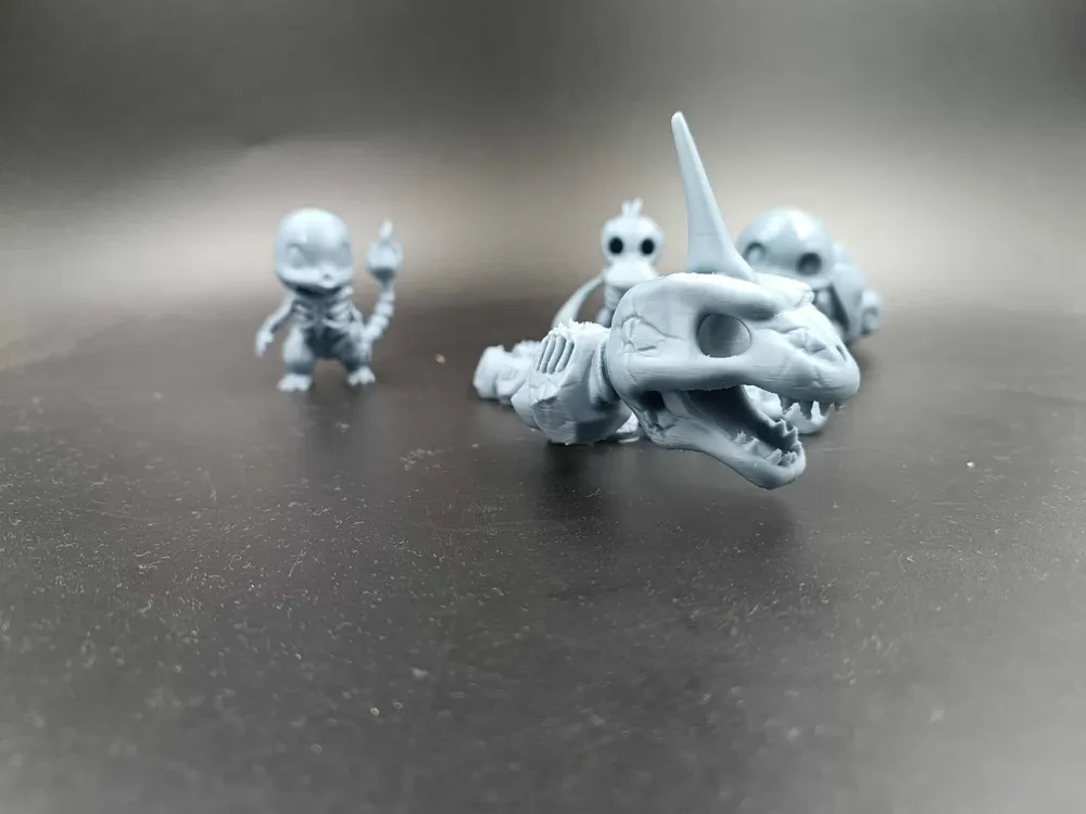 Onyx Skeleton Pokemon Kawaii - Anime -Toy - Free 3D Print Model ...