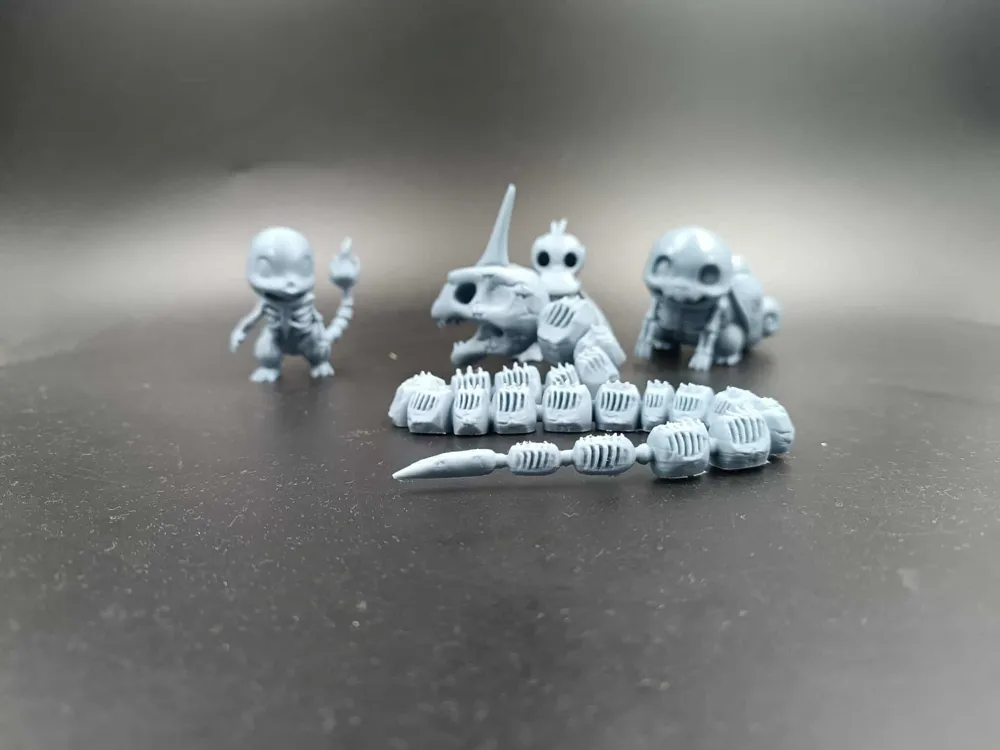 Onyx Skeleton Pokemon Kawaii - Anime -Toy - Free 3D Print Model ...