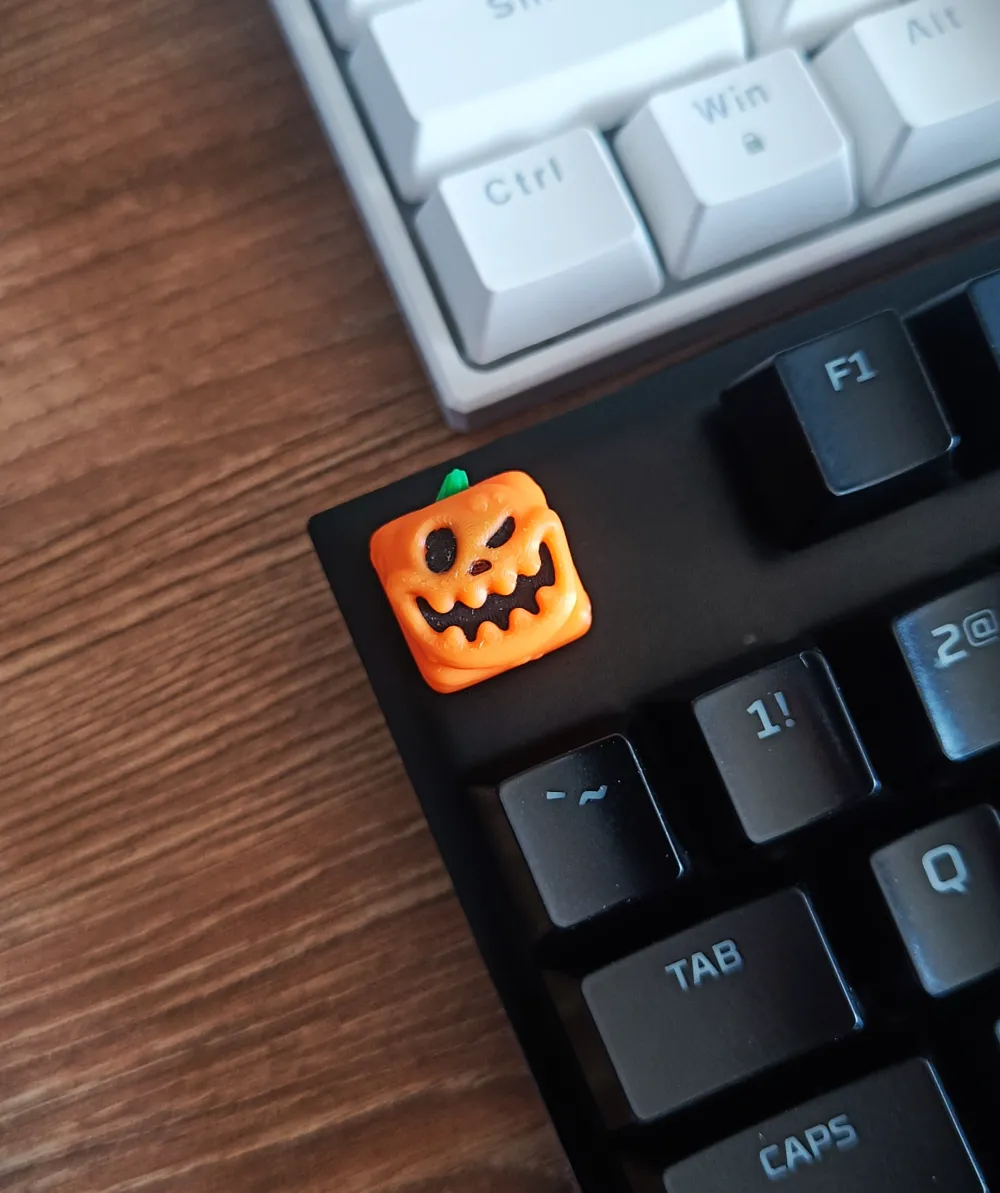 Pumpkin keycap - Halloween by Hiko 3D - MakerWorld