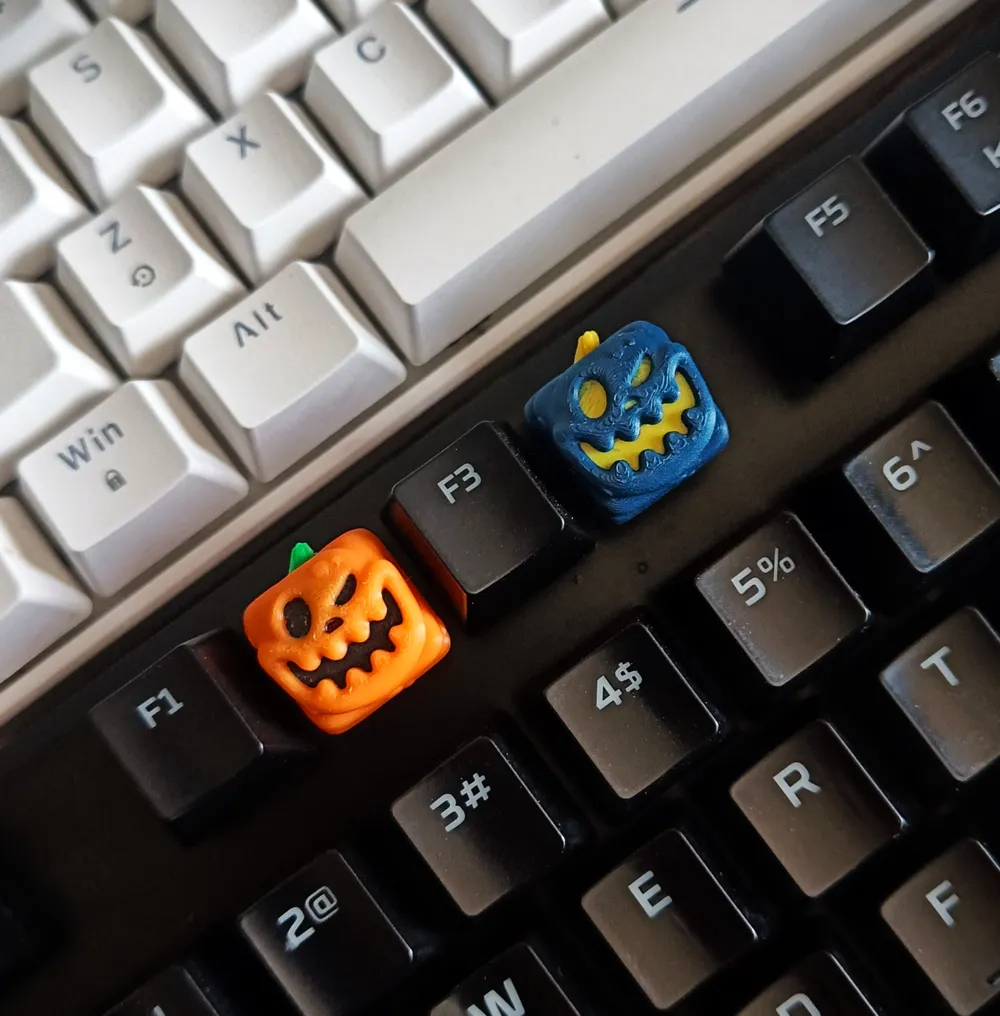Pumpkin keycap - Halloween by Hiko 3D - MakerWorld