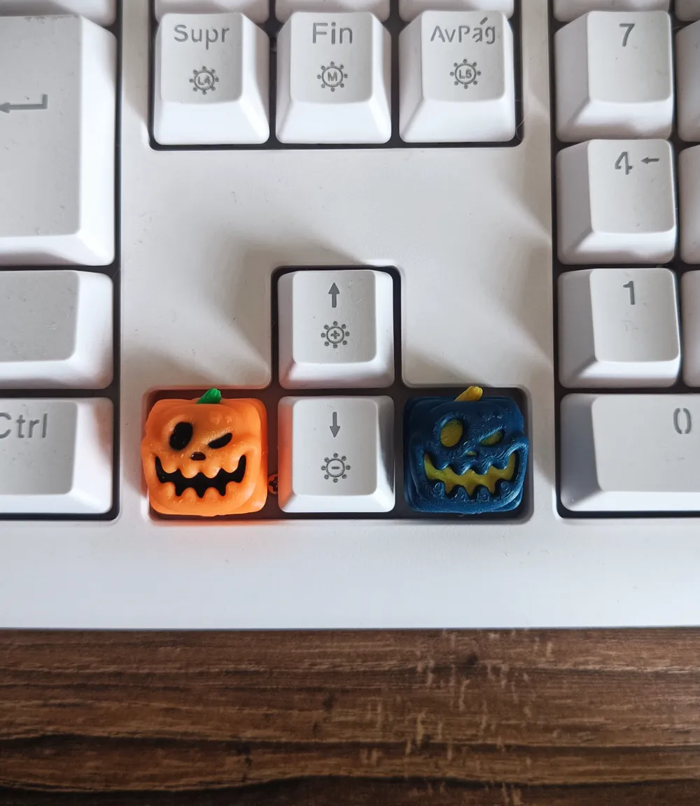 Pumpkin keycap - Halloween by Hiko 3D - MakerWorld