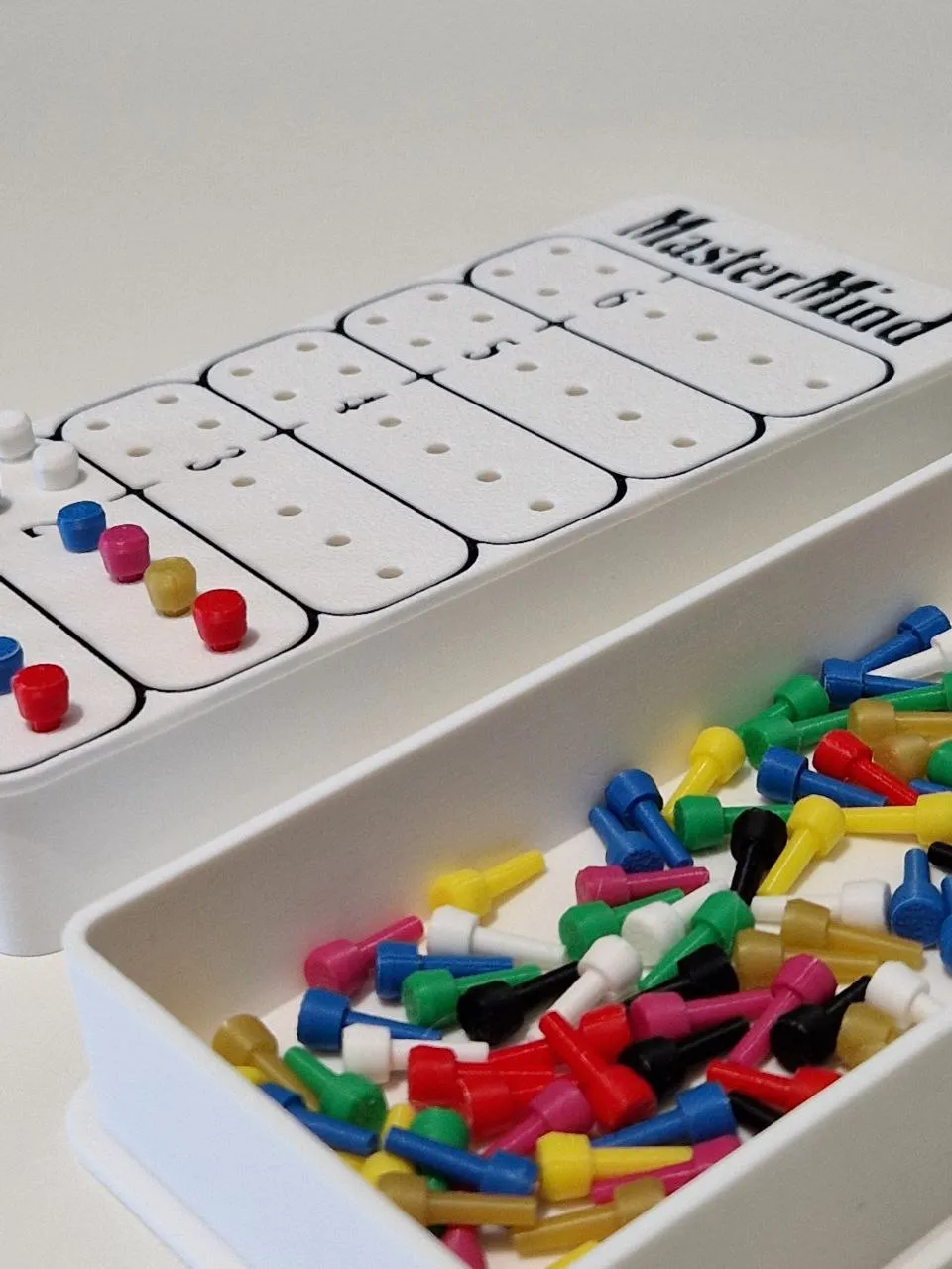 MasterMind Brake the Code Mini Pocket Boardgame by Hodzinets MakerWorld ...