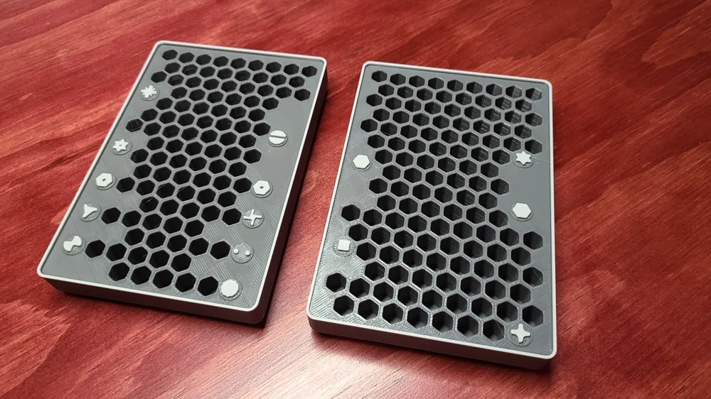 Gridfinity Hex Driver Bit Storage by bpace - MakerWorld