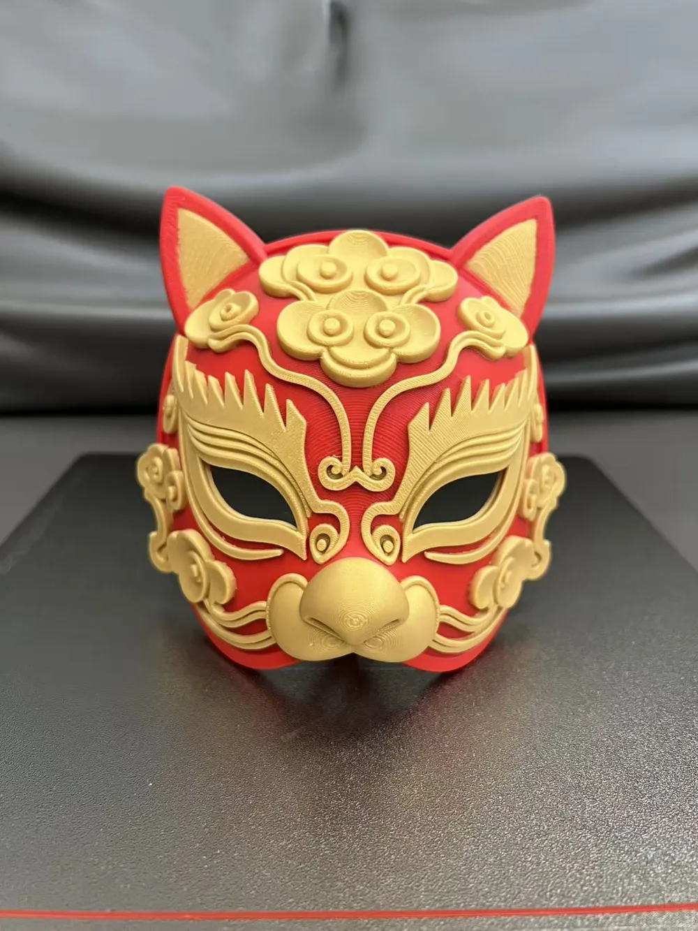 Chinese Opera Cat Mask by WONDER MakerWorld: Download Free 3D Models