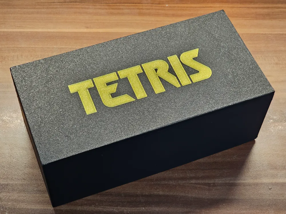 Box for Tetris balance game Remixed by AU3D - MakerWorld