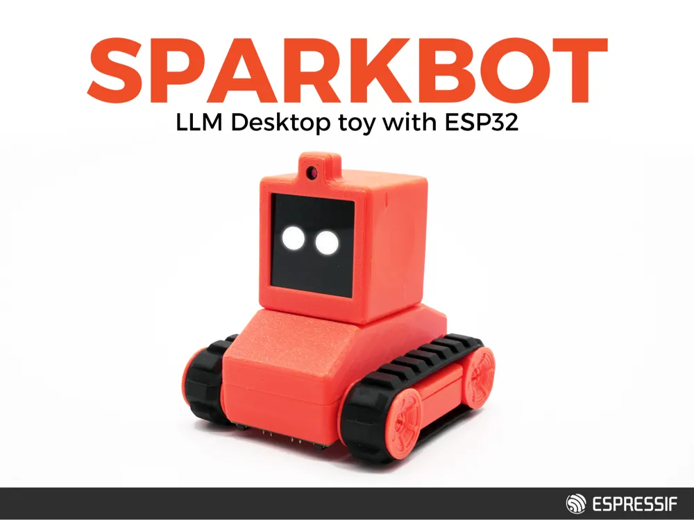 ESP-Sparkbot Large Model AI Desktop Robot - Free 3D Print Model ...