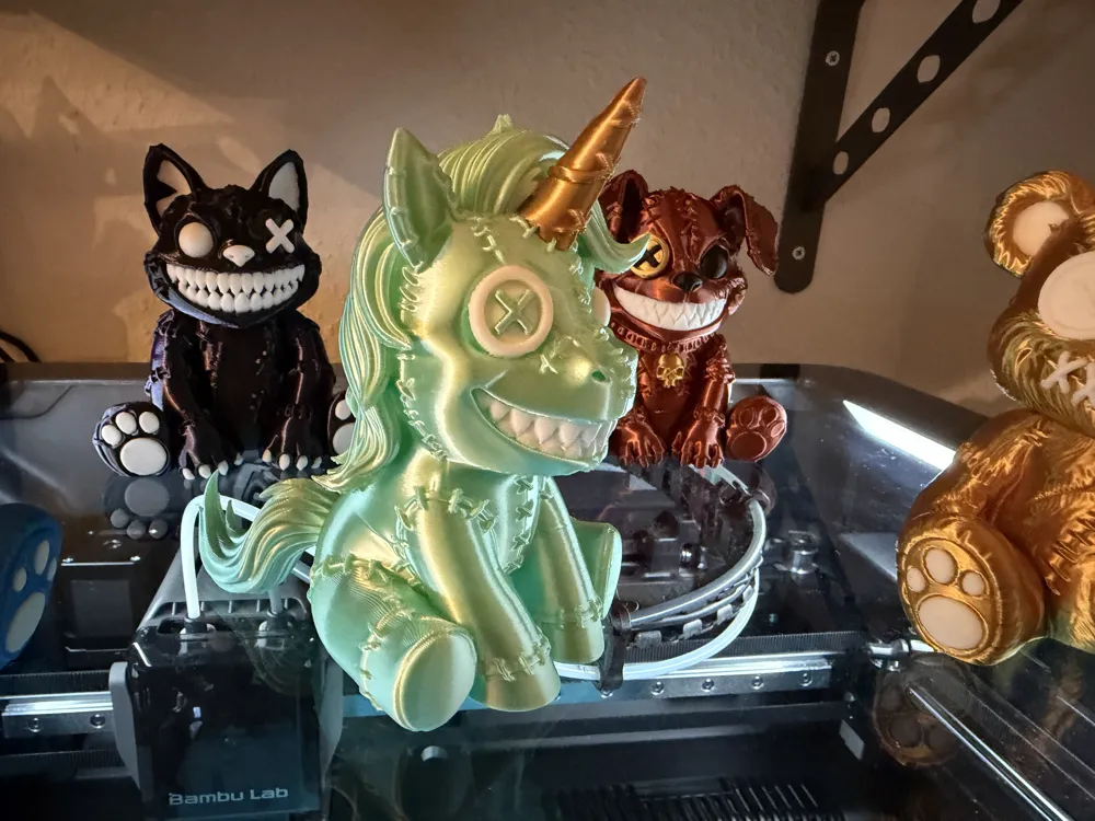 Horror Unicorn – The Corrupted Fairy Tale - Free 3D Print Model ...