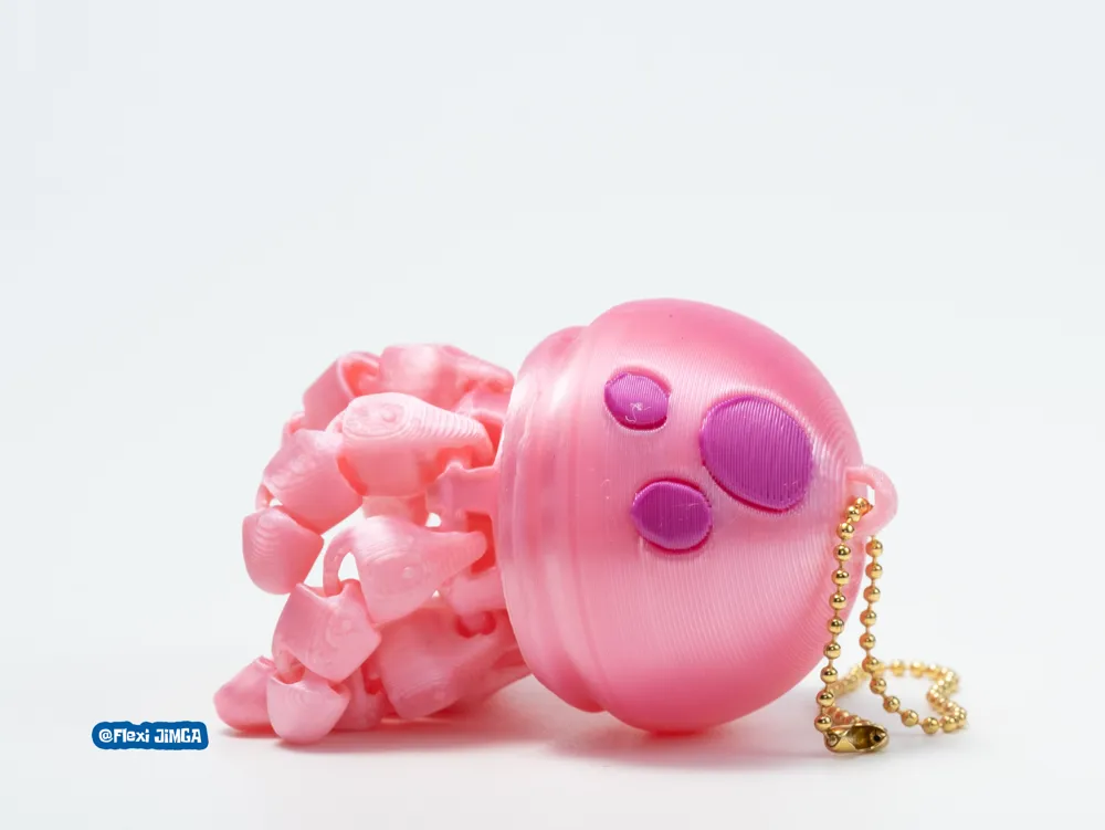 Jellyfish – Articulated & Keychain - Free 3D Print Model - MakerWorld