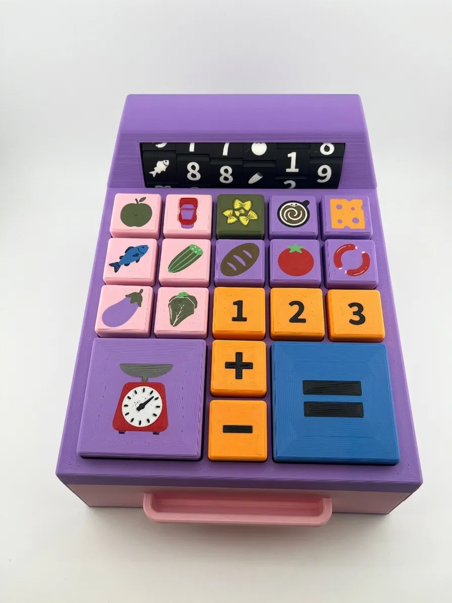 Cash Register for Kids - Free 3D Print Model - MakerWorld