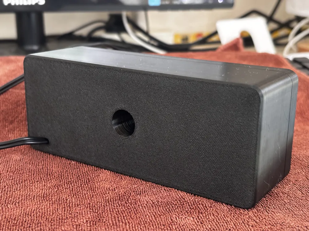 Desktop Speaker Enclosure - Free 3D Print Model - MakerWorld