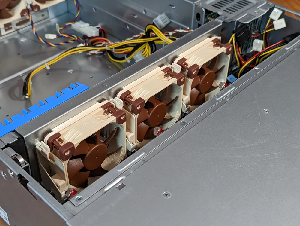 Supermicro Front Noctua Hot Swap Fan by LayerCake - MakerWorld