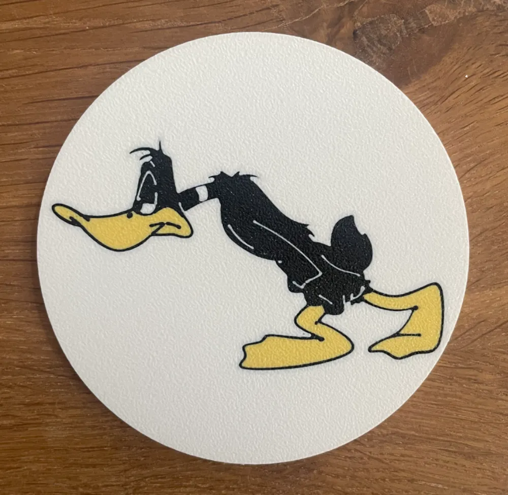 Daffy Duck Coaster / Angry / Funny / Looney Tunes by 3D Prints This ...