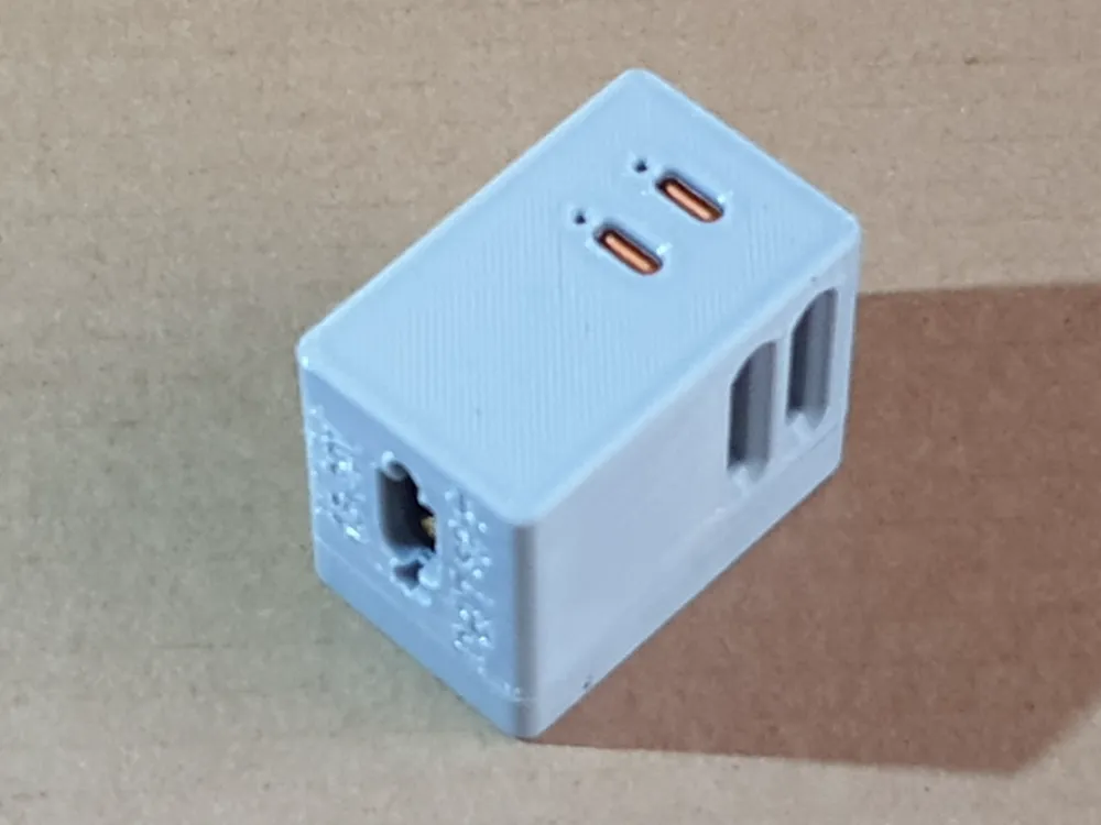 XT60 2x65W PD3.1 Charging Box - Free 3D Print Model - MakerWorld