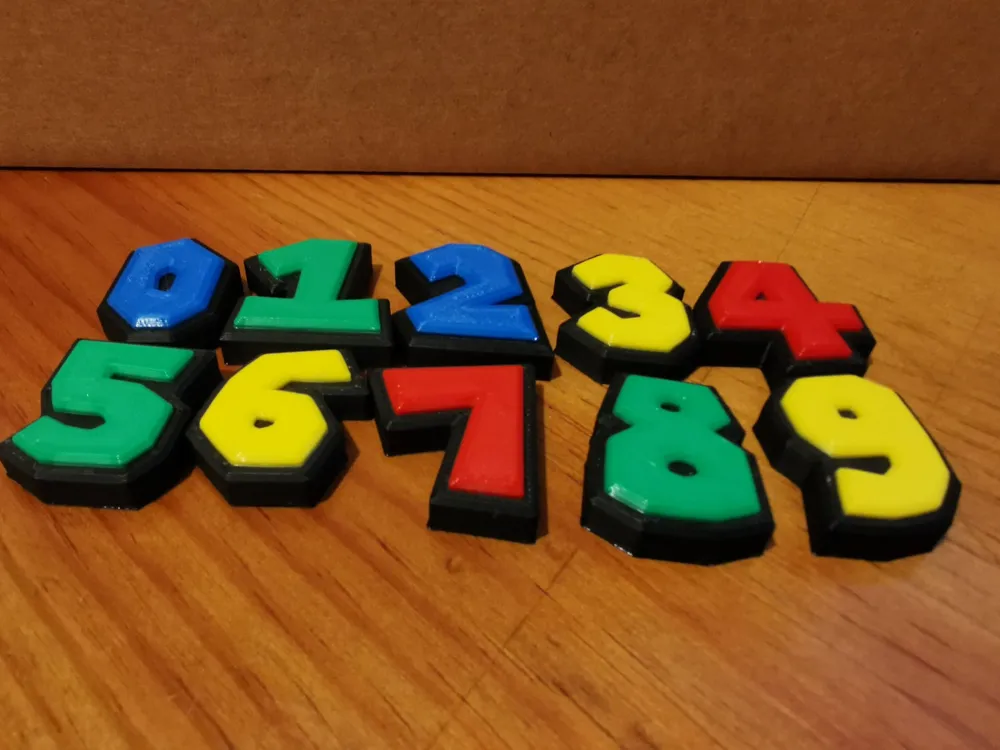 Number 7 Super Mario by FM3DPrints - MakerWorld