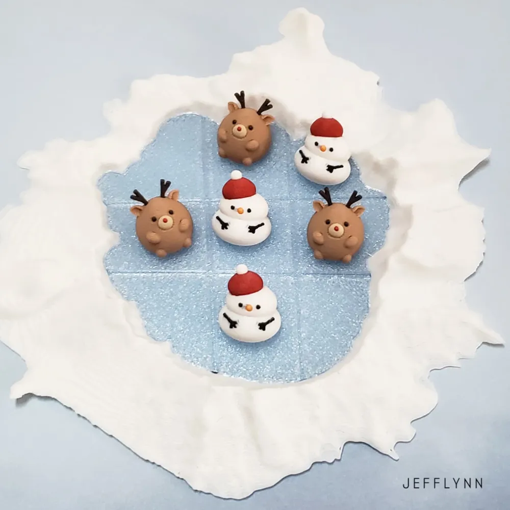 Tic Tac Toe - Frozen Lake (Penguin and Seal) - Free 3D Print Model ...