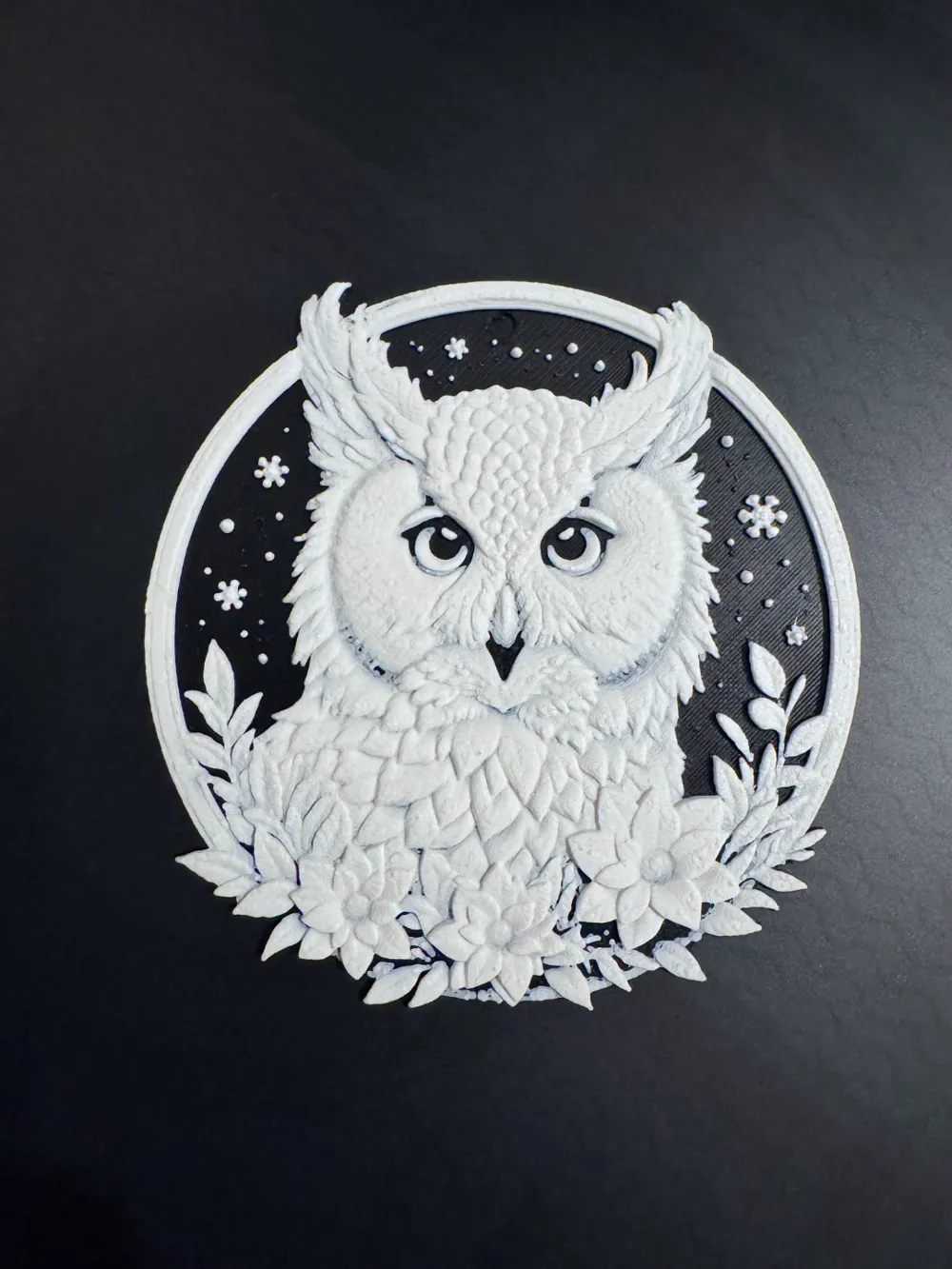 Christmas Owl Decoration by 3D Layered Studio MakerWorld: Download Free ...