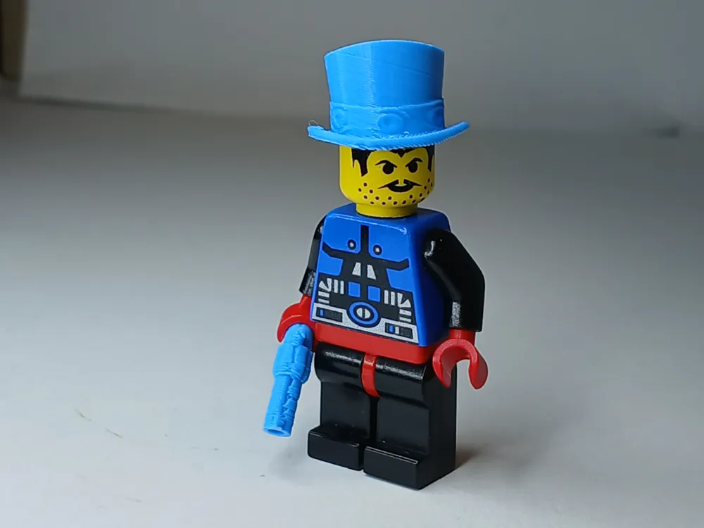 Top hat Minifigure Brick by BoringThings MakerWorld: Download Free 3D ...