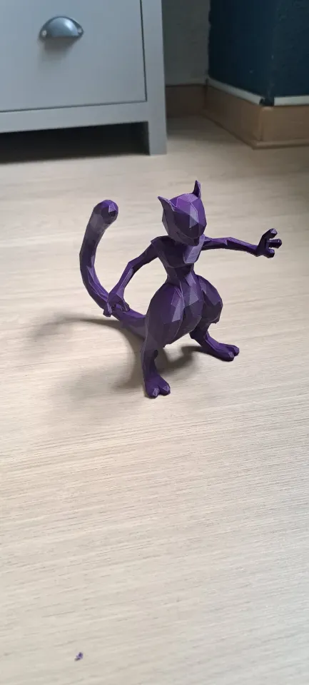 (#150) Mewtwo Low Poly by Ignosi MakerWorld: Download Free 3D Models