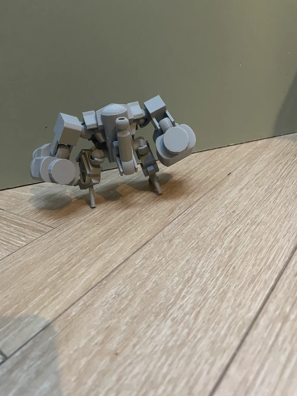 Minigun Mech - Free 3D Print Model - MakerWorld