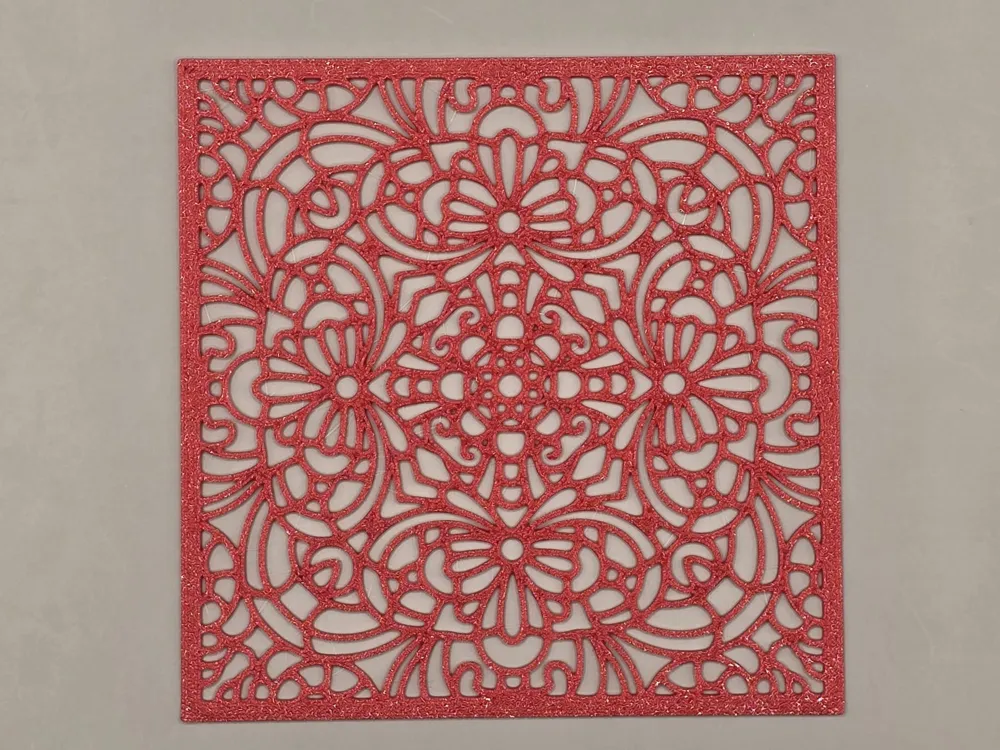 Lace Bows Stencil Template Pattern Craft - Free 3D Print Model - MakerWorld