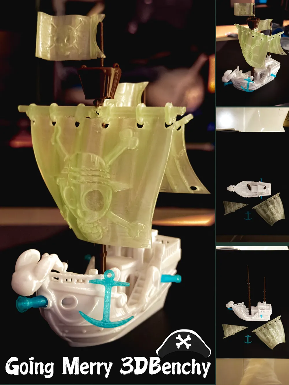 Sailing with Memories | Going Merry 3DBenchy by LargETurtlE MakerWorld ...