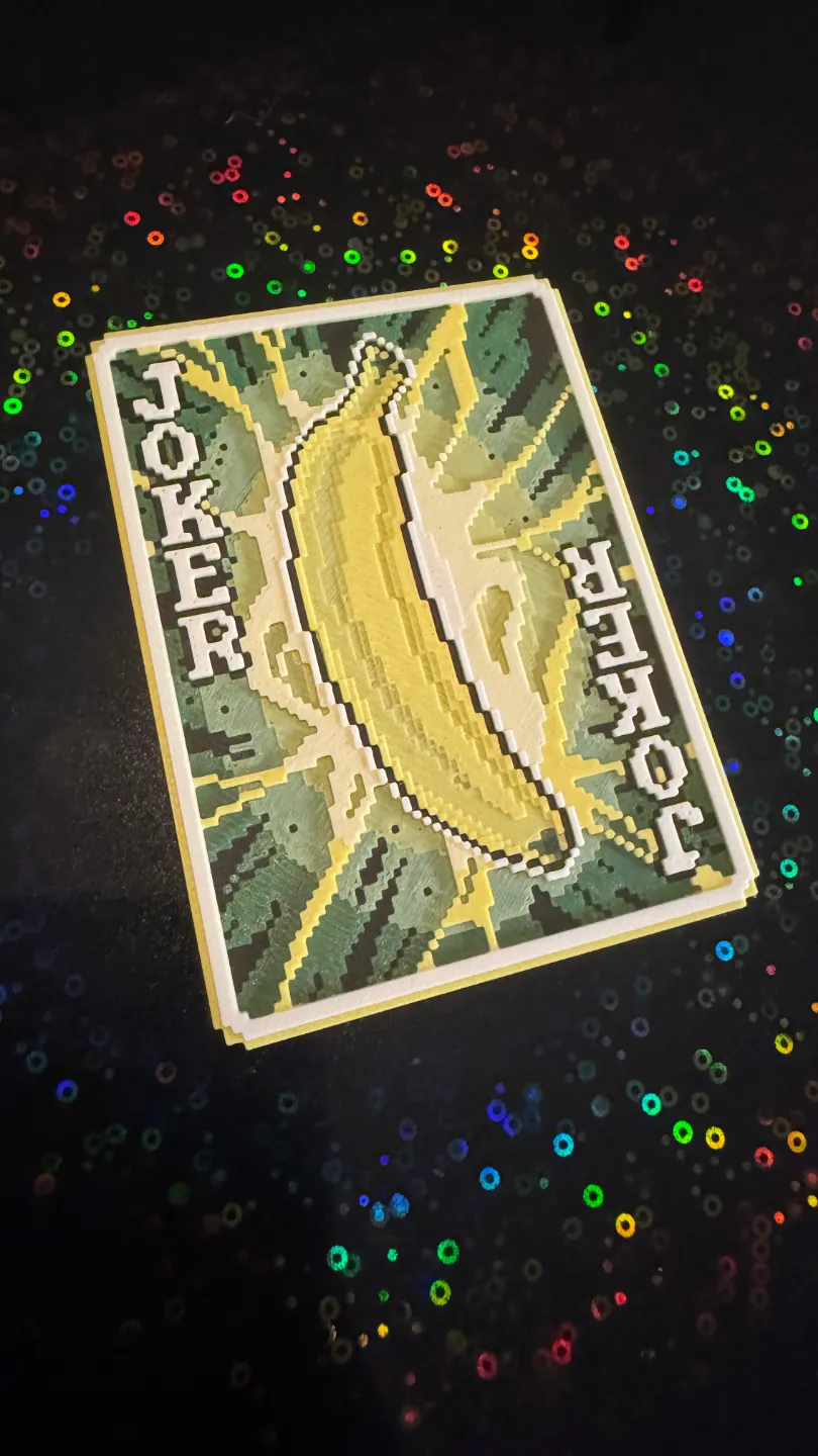 Balatro - Cavendish Joker - Free 3D Print Model - MakerWorld