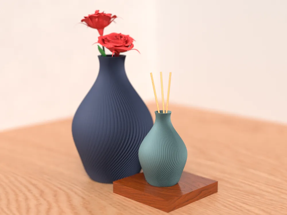 Aroma Bloom Vase and Aroma Diffuser by EMMEDESIGN - MakerWorld