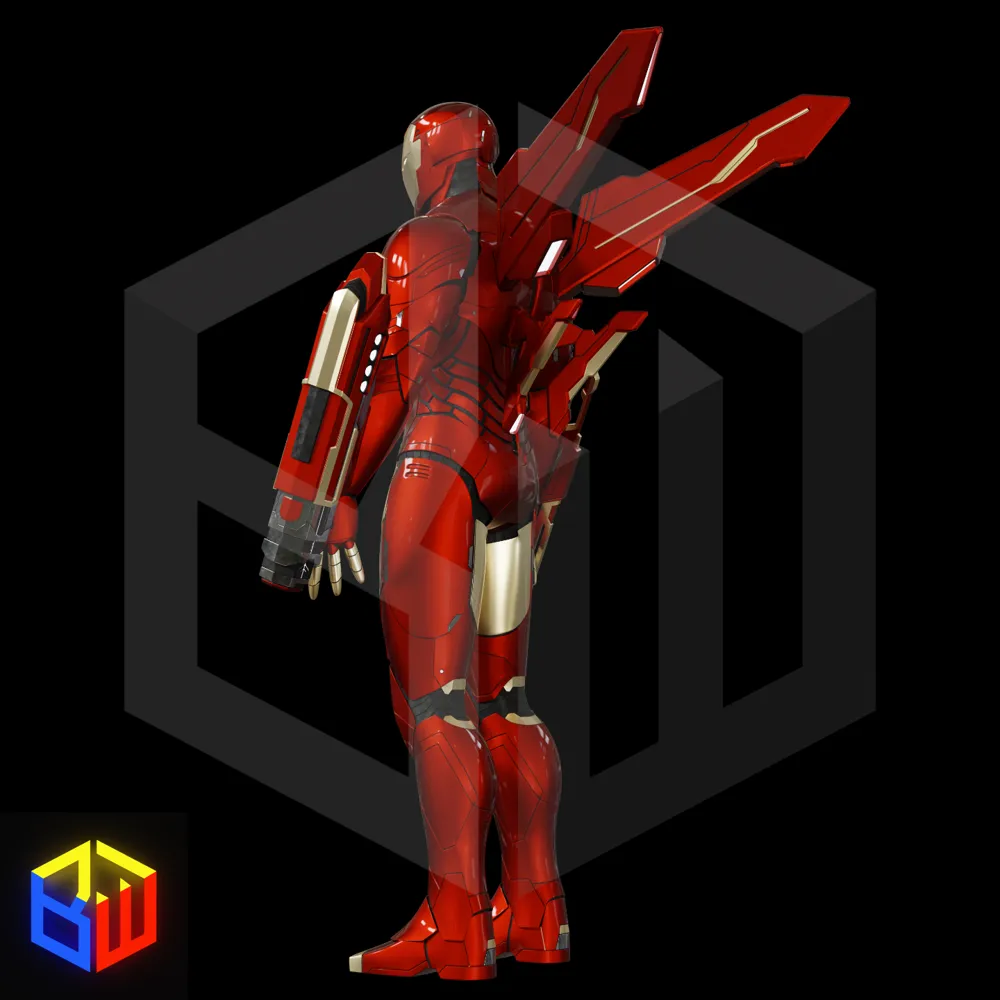 Iron Man Model 51 Prime Armor by Budwin MakerWorld: Download Free 3D Models