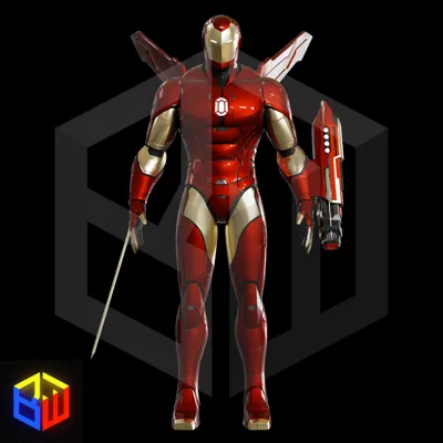 Iron Man Model 51 Prime Armor by Budwin MakerWorld: Download Free 3D Models