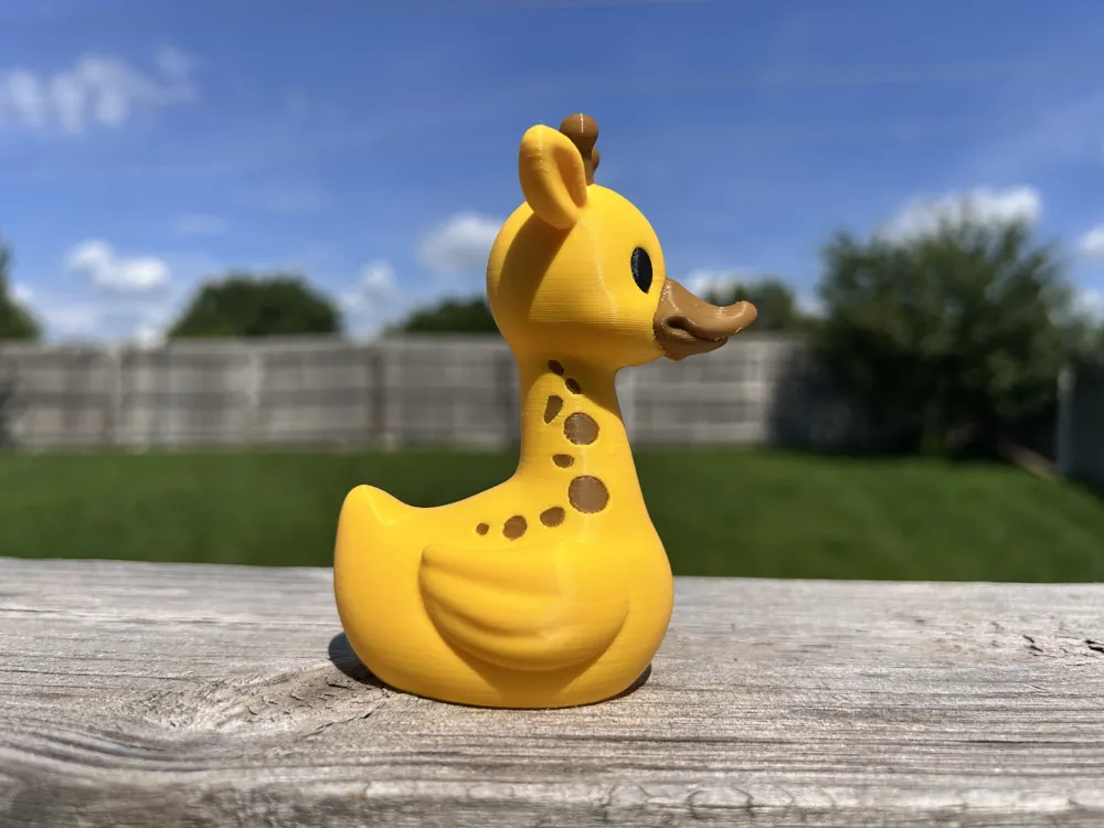 Giraffe Duck by K3DPrint MakerWorld: Download Free 3D Models
