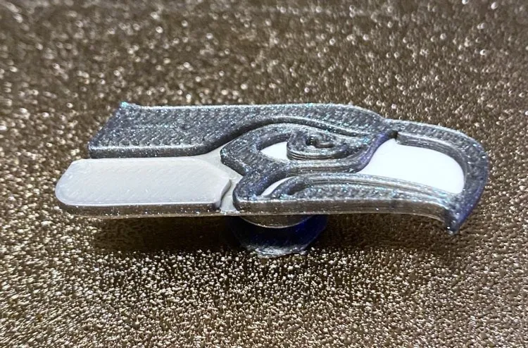 Seattle Seahawks Crocs Charm by Kevin - MakerWorld