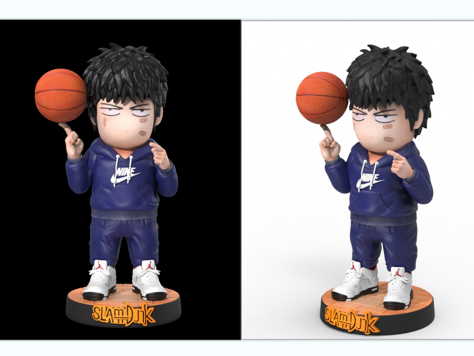 Slam Dunk Rukawa Kaede Figure by Laffer233 MakerWorld: Download Free 3D ...