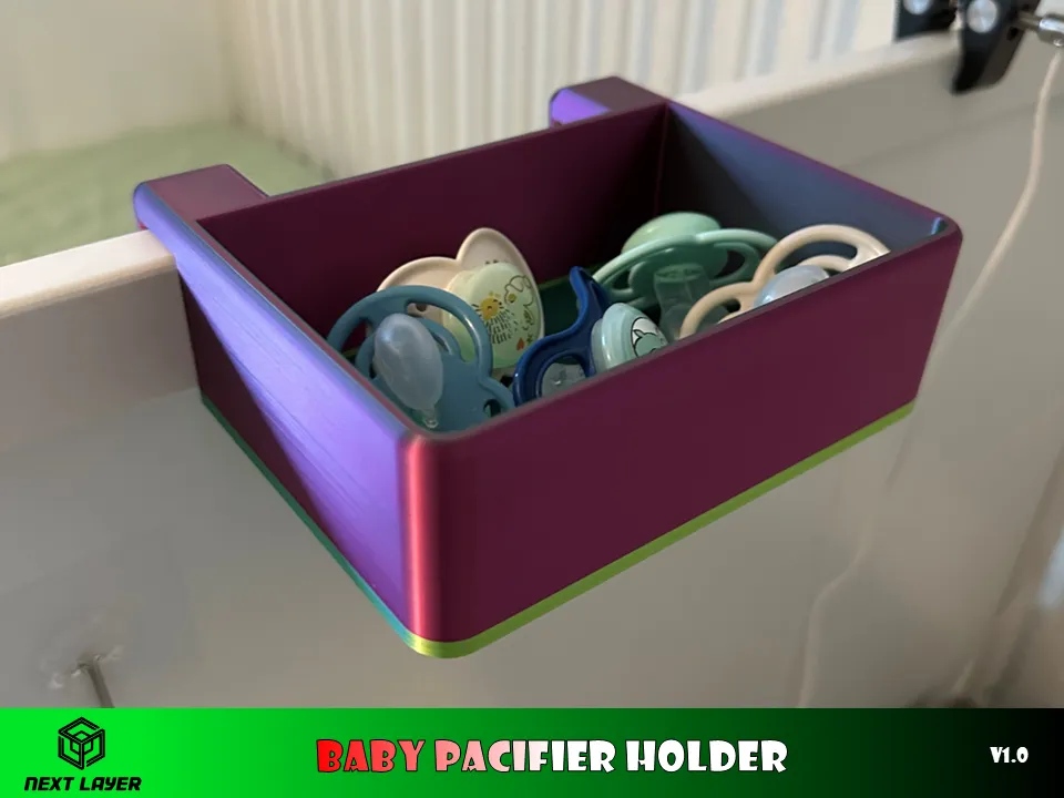 Baby pacifier holder - Free 3D Print Model - MakerWorld