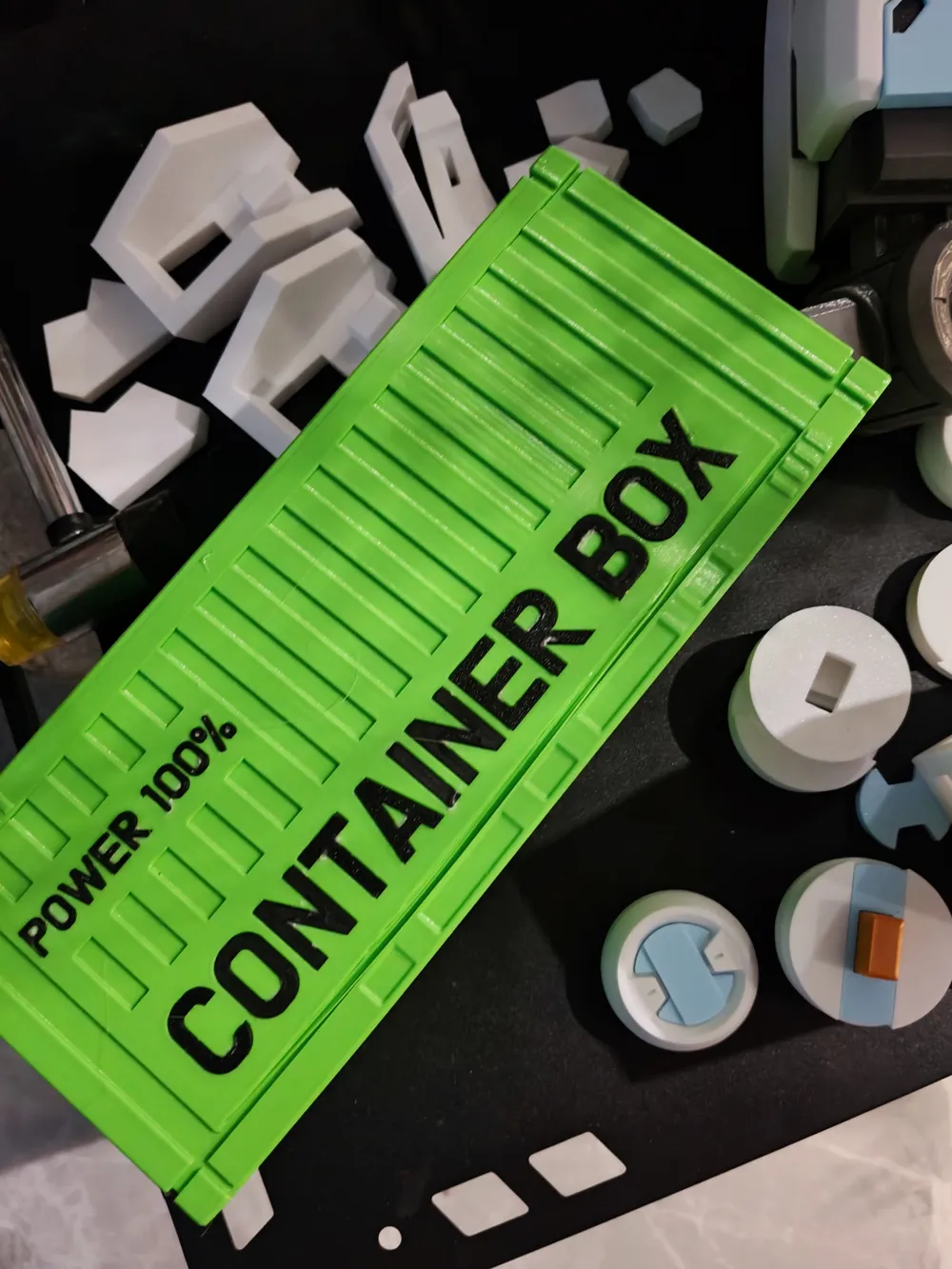 Desktop Container Stackable Box - Free 3D Print Model - MakerWorld