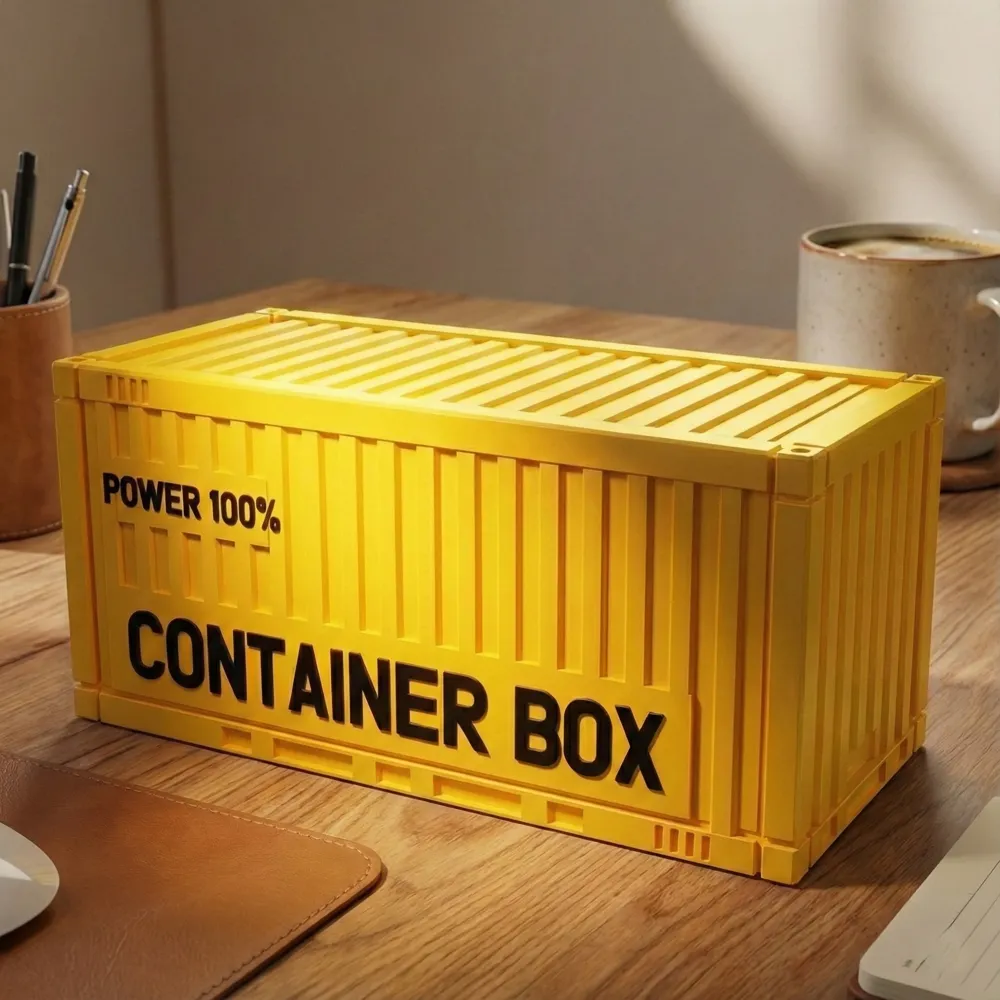 Desktop Container Stackable Box - Free 3D Print Model - MakerWorld